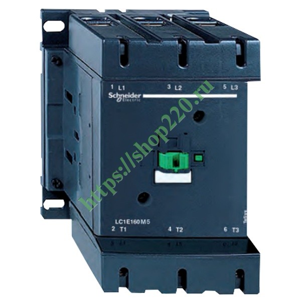 Пускатель магнитный EasyPact TVS Schneider Electric 3Р 160A AC3 катушка ...