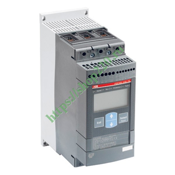 Софтстартер ABB PSE37-600-70 18,5кВт 600В 37А с функцией защиты ...