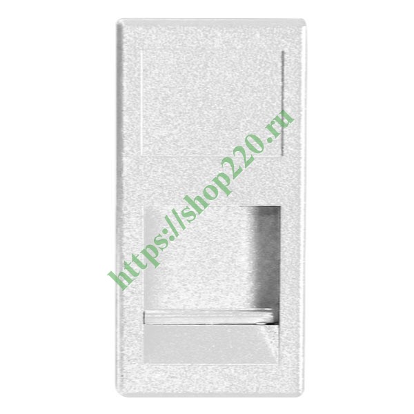 Адаптер 22,5х45мм Simon K45 на 1 коннектор RJ45 CJ545U(F), CJ645U(F) со ...