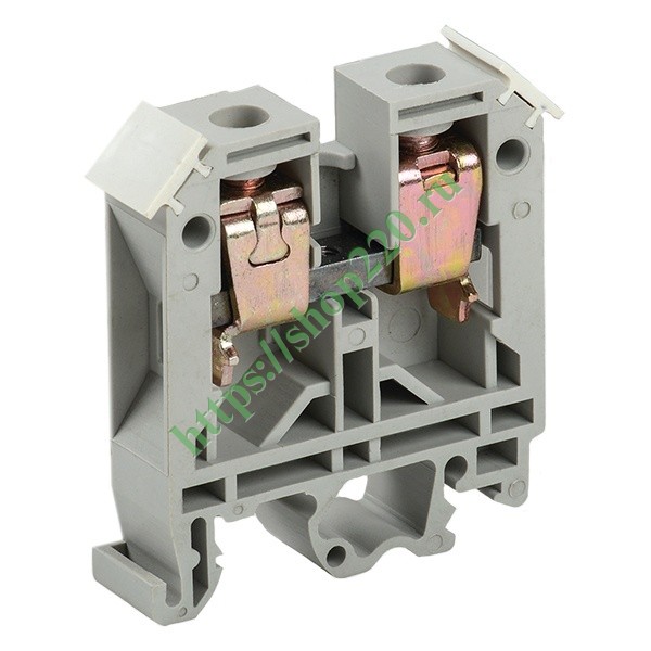 Клеммник ЗНИ-16мм2 (JXB100А) 100А серый IEK YZN10-016-K03 купить по ...