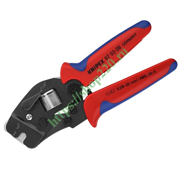 Торцевые пресс-клещи Knipex для опрессовки наконечников НШвИ 0,08 - 10 ...