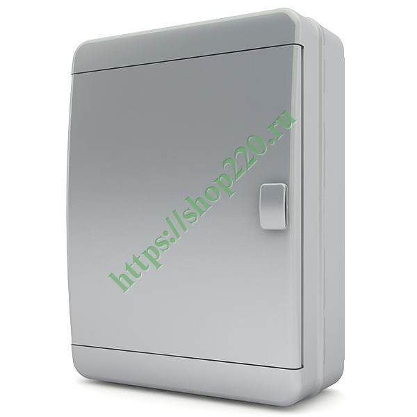 Щит навесной BNN 65-24-1 (2x12) модулей непрозрачная серая дверца IP65 Tekfor (электрический ...