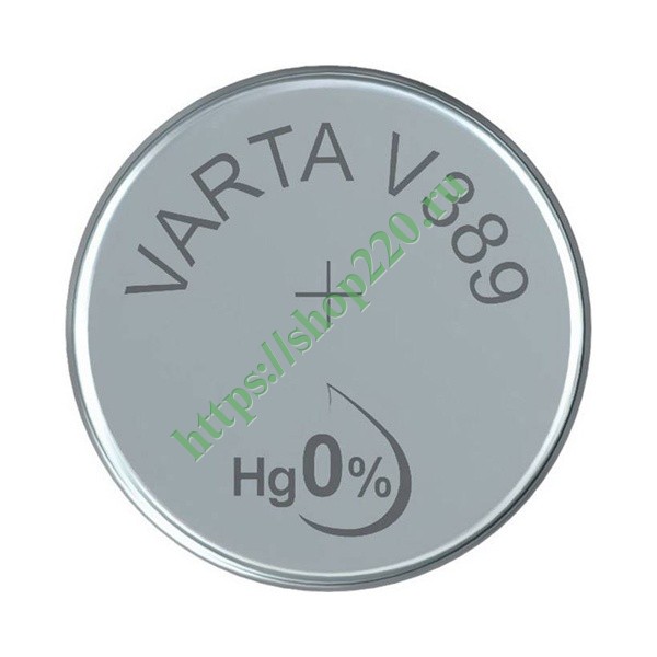 Батарейка для часов VARTA V389 1,55V (упаковка 1шт) 00389101111 ...