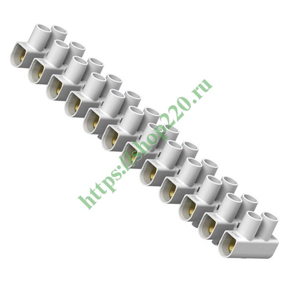 Клемма винтовая 12 х 6,0 мм 41А белая OBO Bettermann - купить 2056224 ...