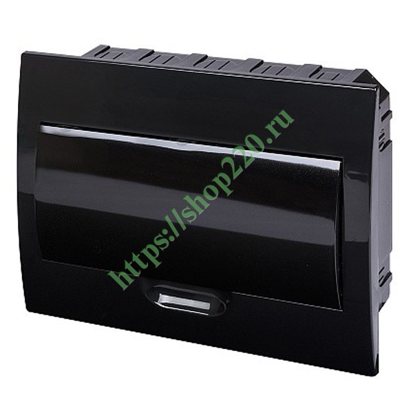 Щит встраиваемый ЩРВ-П-12 (1x12) модулей пластик IP41 антрацит TDM - купить SQ0902-1004 по ...
