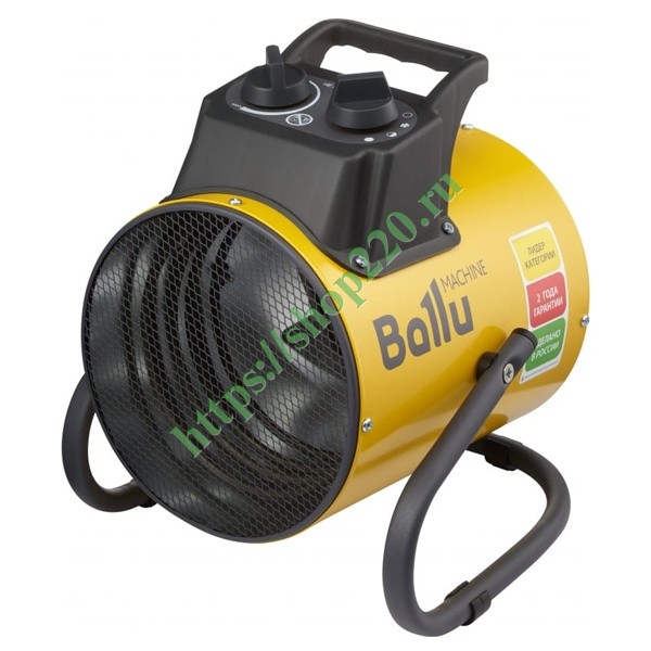 Пушка тепловая 3кВт 220В BHP-PE2-3 Ballu - купить НС-1274967 по недорогой цене на Shop220 в ...