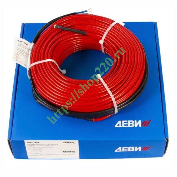 Греющий кабель Деви Flex-18T 130Вт 230В 7,3м (DTIP-18) - купить 140F1235R по недорогой цене на ...