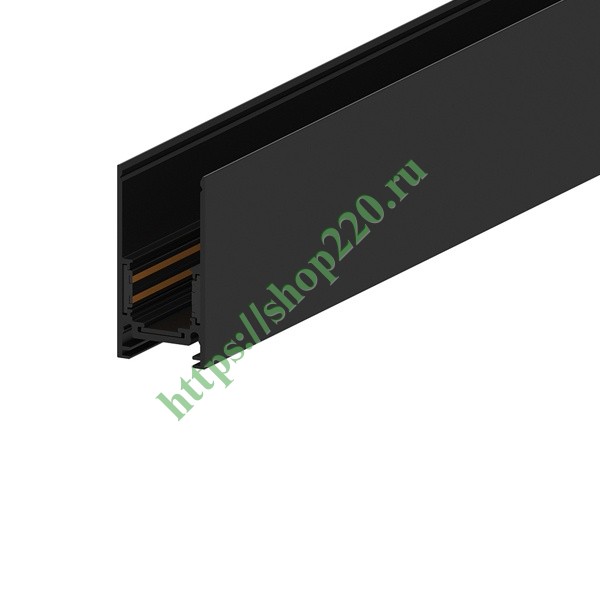 Шинопровод для низковольтных трековых светильников, черный, 1м ...