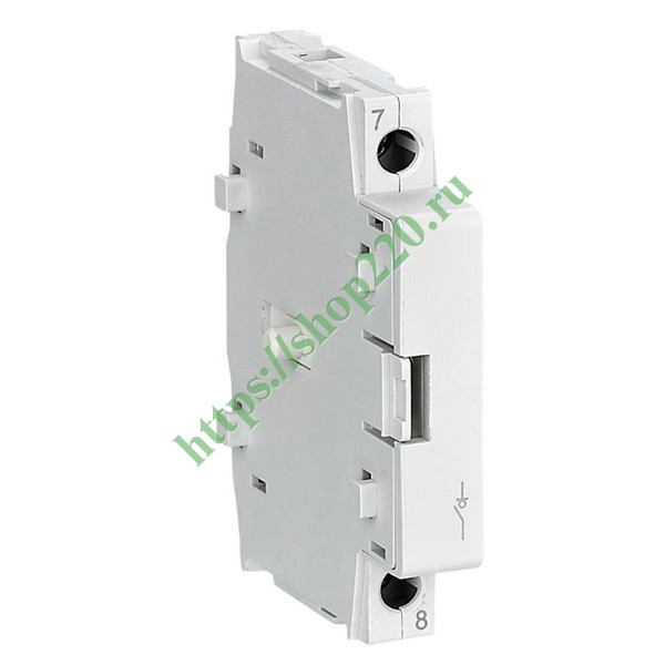 Дополнительный силовой полюс Chint NF2-80PS на токи 63 и 80А ...