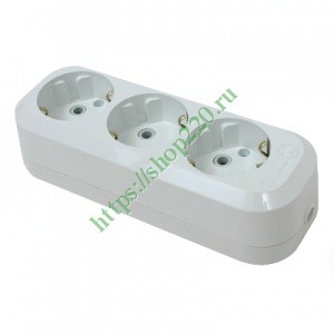 Купить Колодка Makel 16А 3 розетки с заземлением MGP131 по цене 164.5 р. в наличии vdl8909