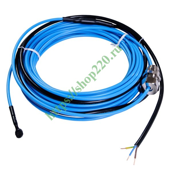 Нагревательный кабель в трубу с муфтой Deviflex DTIV-9 купить в Москве не дорого с доставкой ...